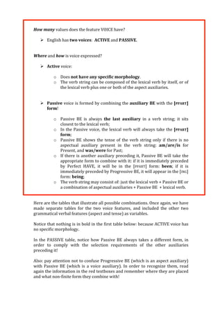Study Sheet 5 (Verbal Features) | PDF | Programming Languages | Computing