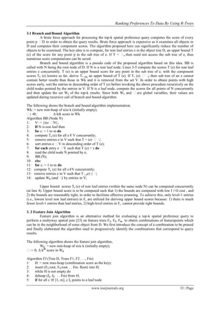 Ranking Preferences to Data by Using R-Trees | PDF | Databases | Computer Software and Applications