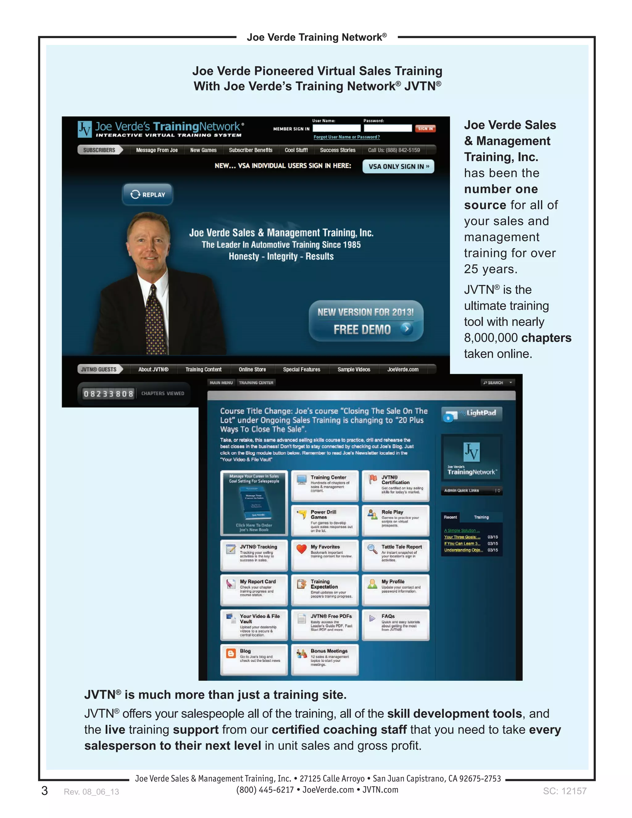 JVTN_General_Brochure | PDF