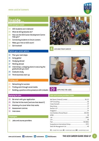 UCD Career Guide 2016-17 | PDF