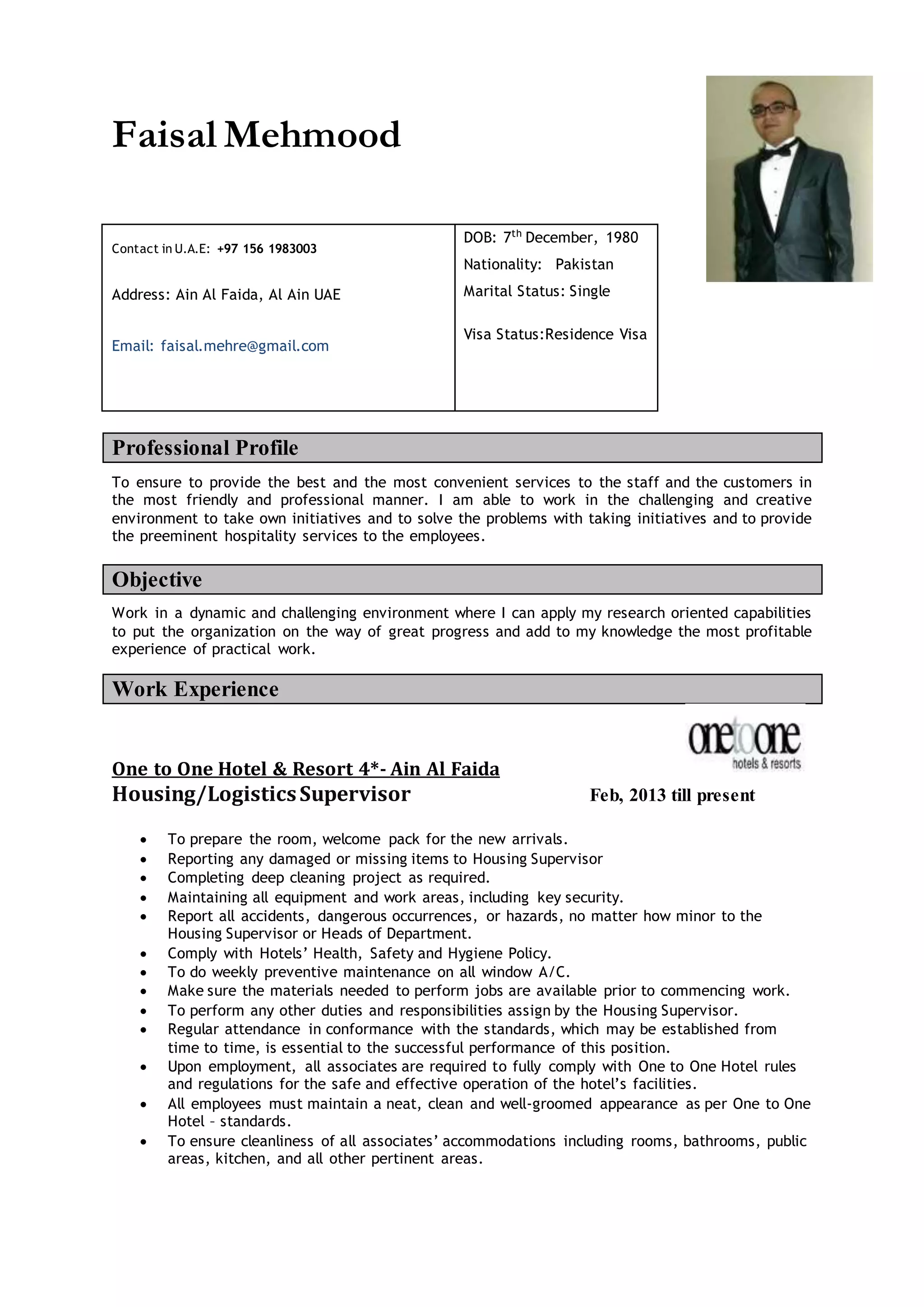 Faisal_CV(U.A.E) (2) | DOCX