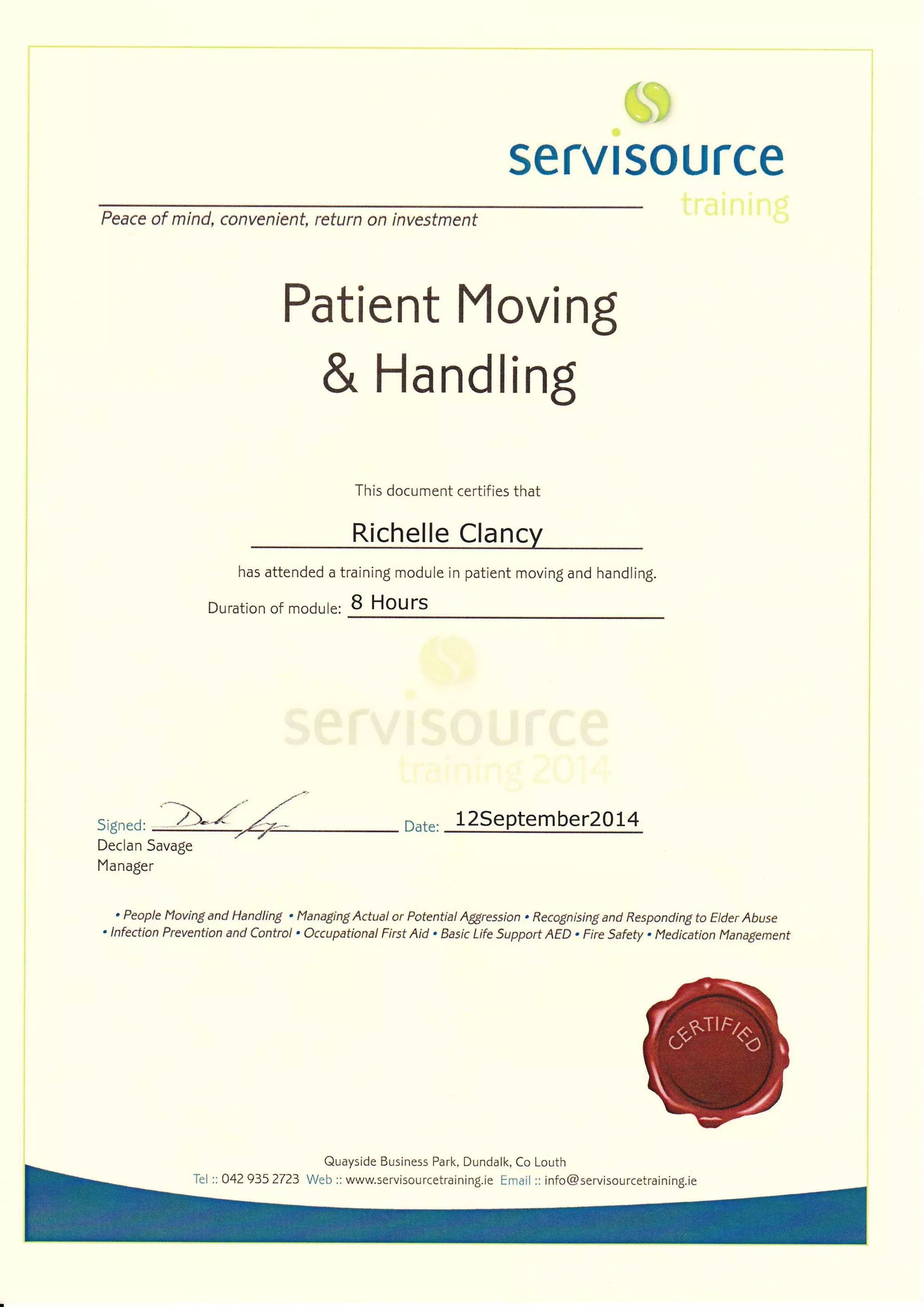 moving & handling | PDF