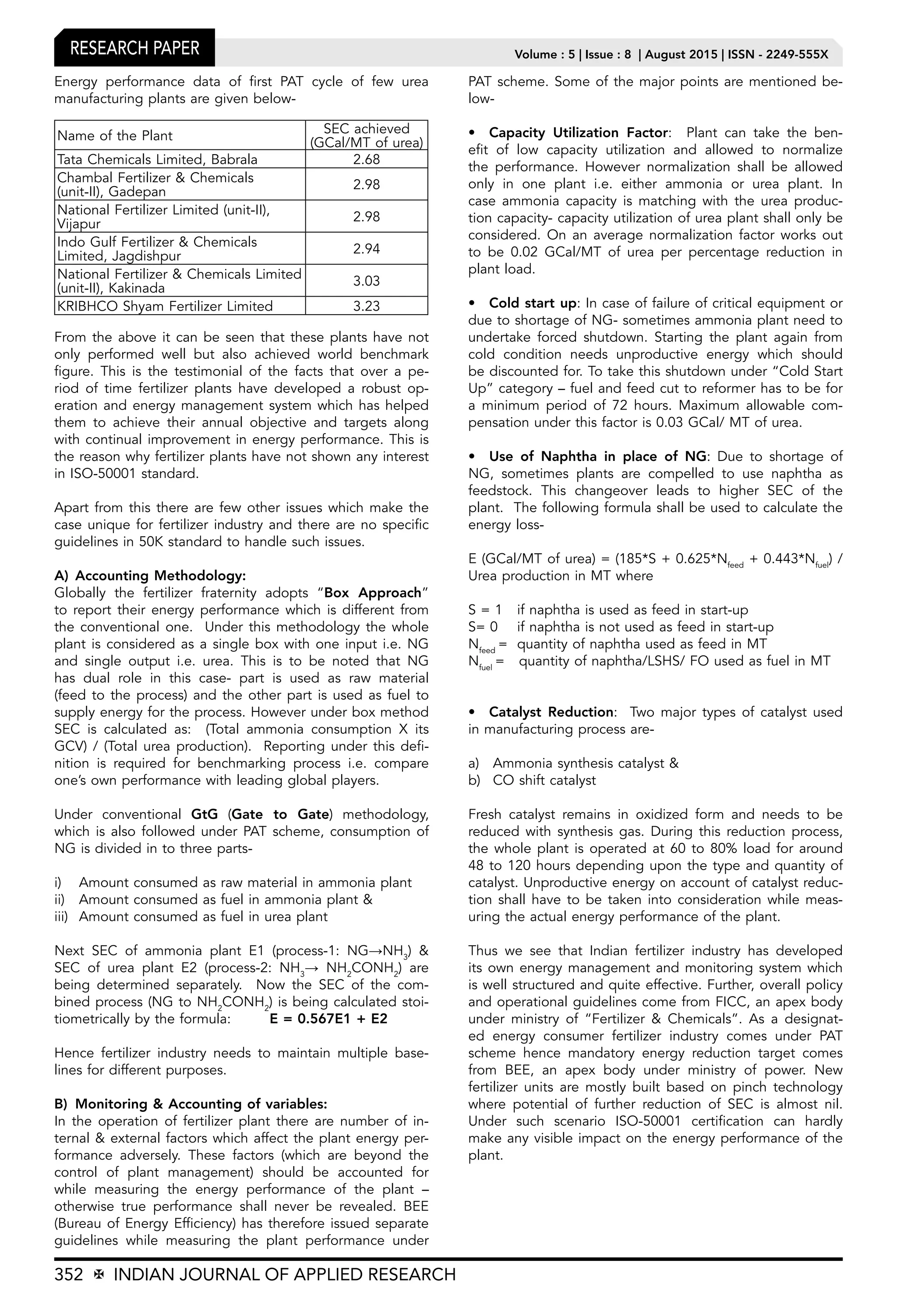 Article_Fertliser_ISO-50001 | PDF