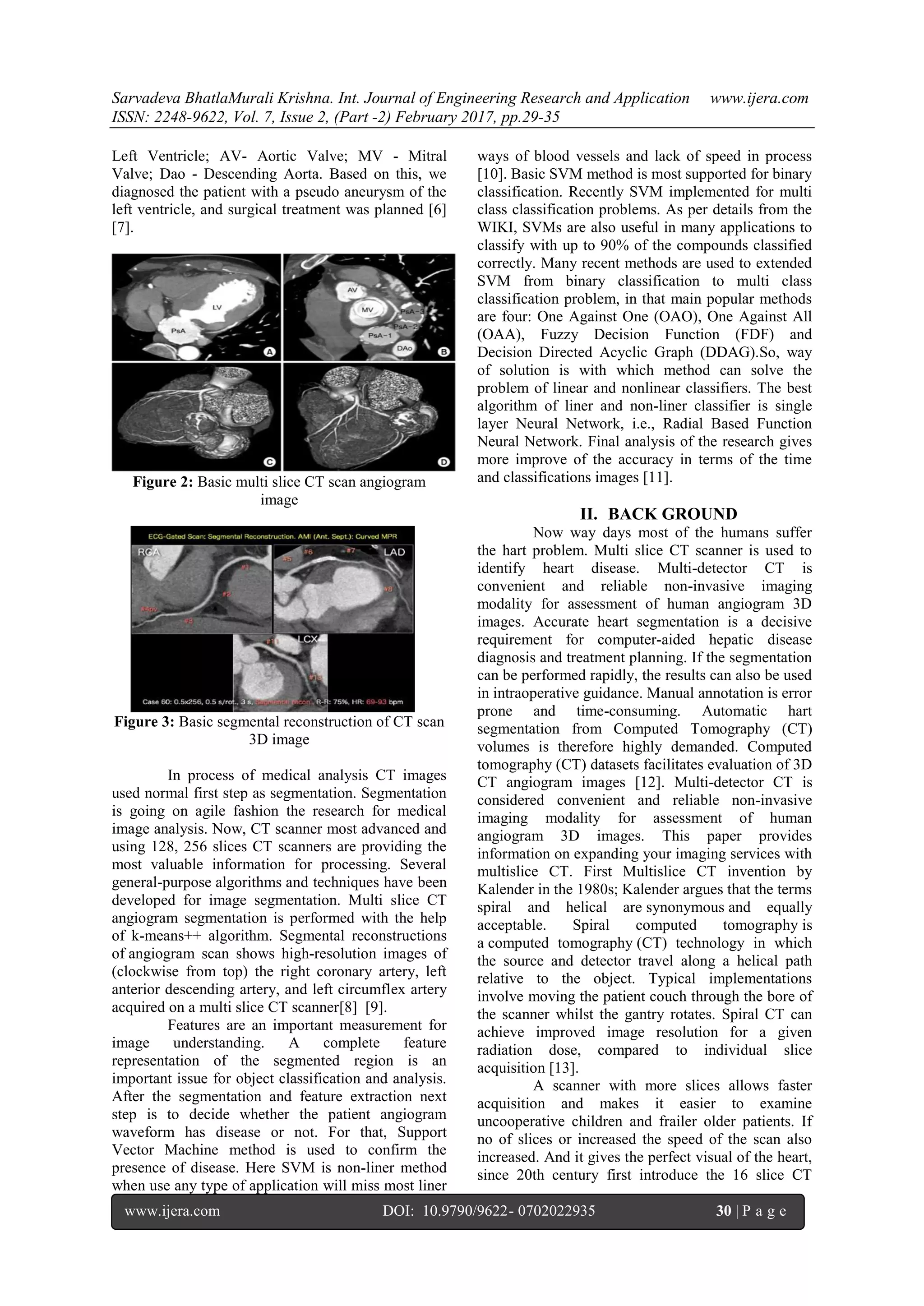 Digital Image Processing Assessment in Multi Slice CT Angiogram using Liner, Non-Liner and Both ...
