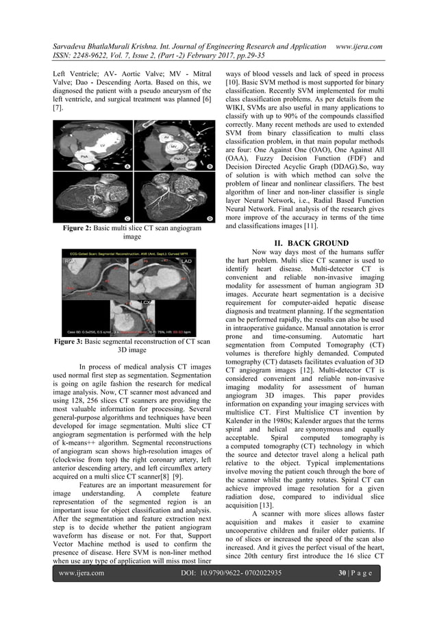 Digital Image Processing Assessment in Multi Slice CT Angiogram using ...