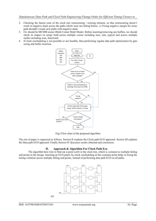 Simultaneous Data Path and Clock Path Engineering Change Order for Efficient Timing Closure in ...