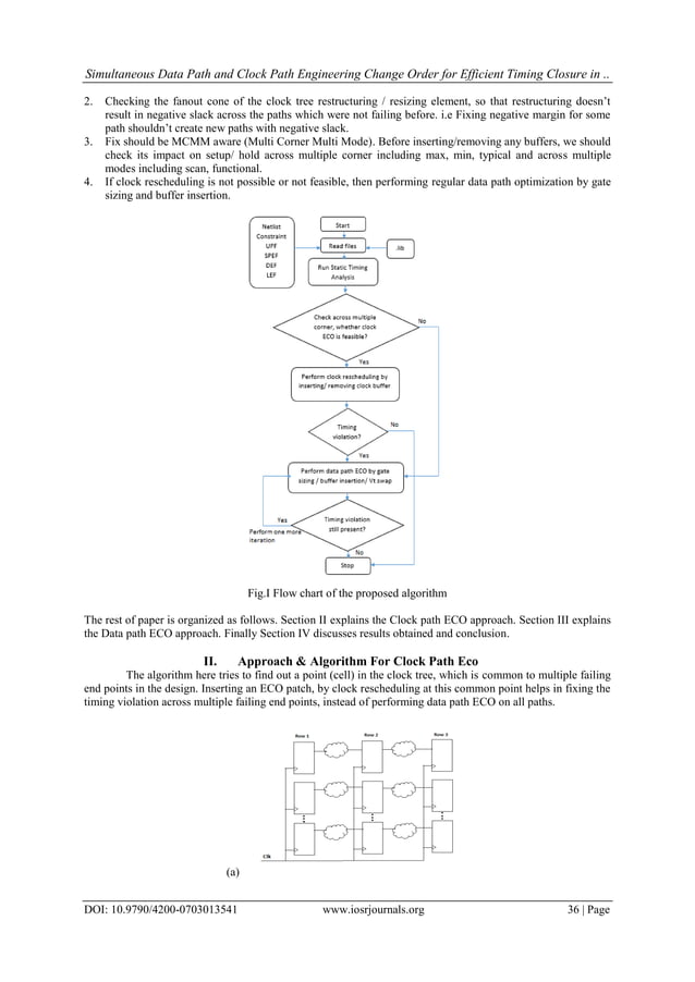 Simultaneous Data Path and Clock Path Engineering Change Order for Efficient Timing Closure in ...