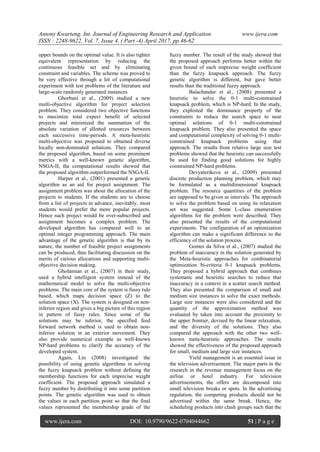 Optimal Advertisement Placement Slot Using Knapsack Problem (A Case Study of Television ...