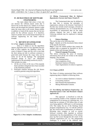 A Review on Software Mining: Current Trends and Methodologies | PDF