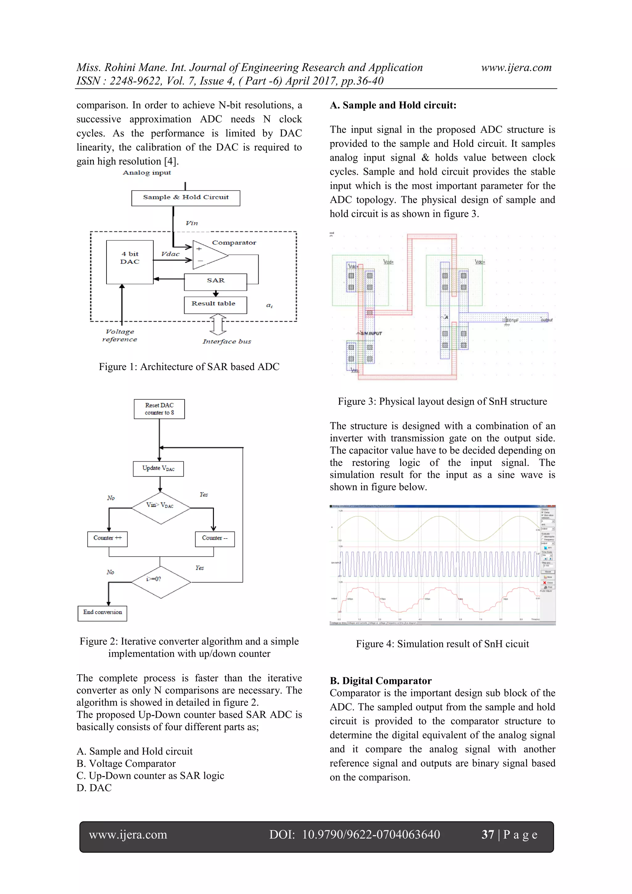 An Optimal Design of UP-DOWN Counter as SAR Logic Based ADC using CMOS 45nm Technology | PDF ...