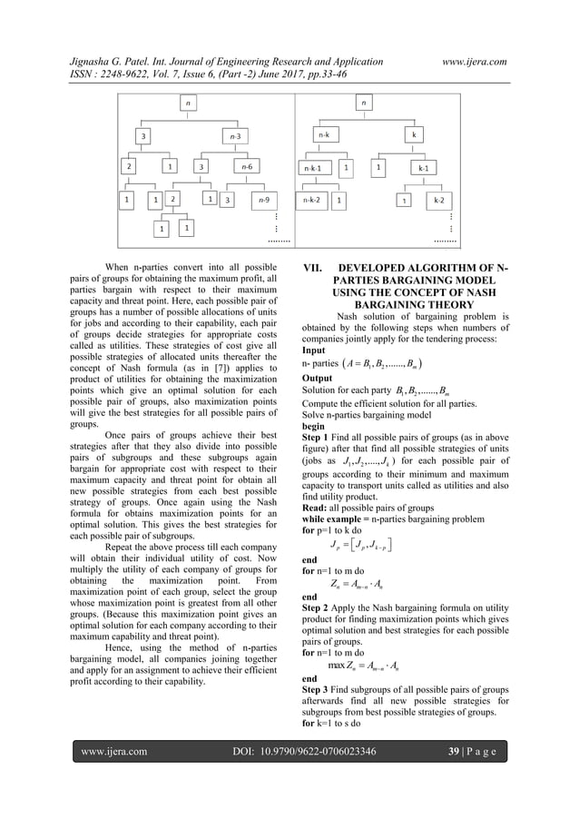 n-Parties Contract Based Transportation Problem and Its Solution | PDF
