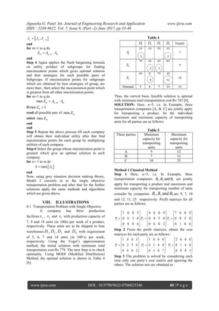 n-Parties Contract Based Transportation Problem and Its Solution | PDF