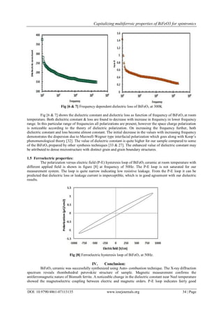 Capitalizing multiferroic properties of BiFeO3 for spintronics | PDF