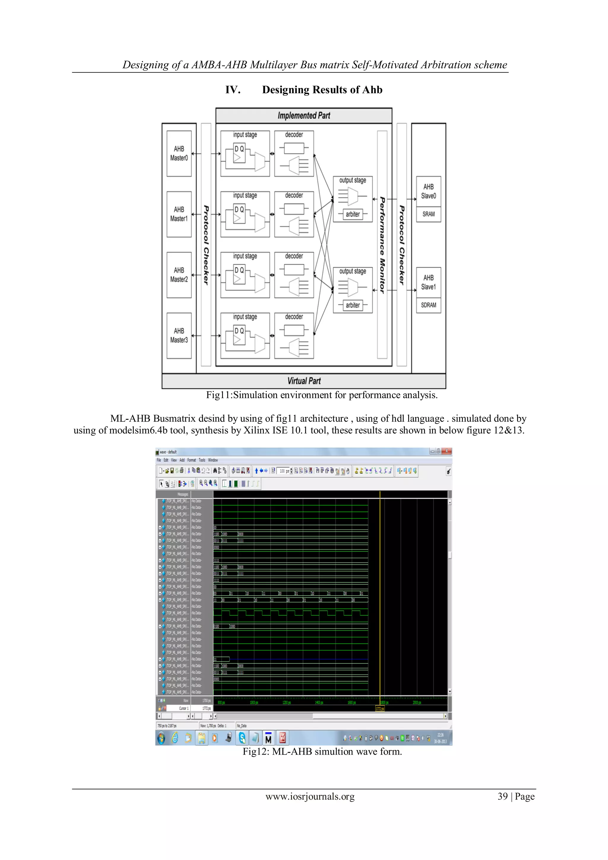 Designing of a AMBA-AHB Multilayer Bus matrix Self-Motivated ...