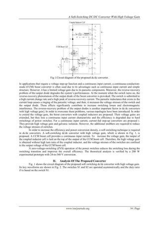 A Soft-Switching DC/DC Converter with High Voltage Gain | PDF