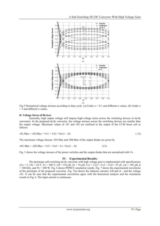 A Soft-Switching DC/DC Converter with High Voltage Gain | PDF