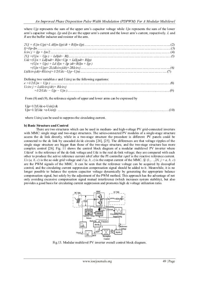 An Improved Phase Disposition Pulse Width Modulation (PDPWM) For a Mo…