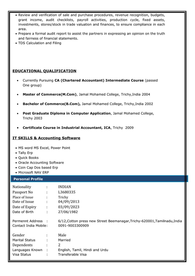 Abdul Rasheed M com | PDF