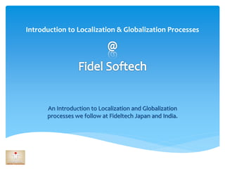Localization Introduction | PPT