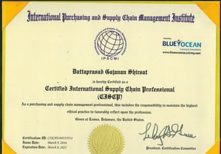 CISCP CERTIFICATE | PPT