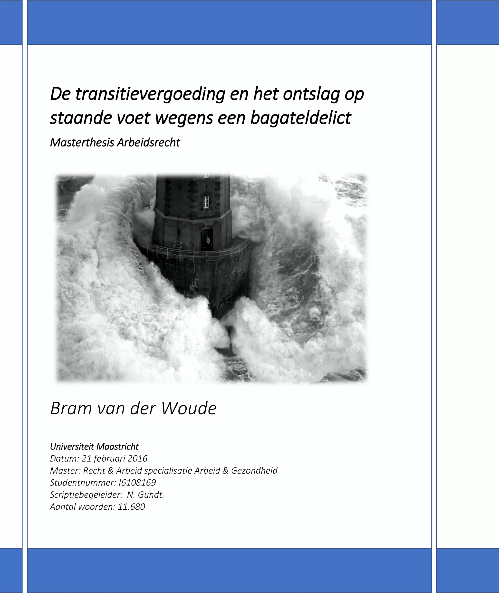 Masterthesis Bram van der Woude I6108169 | PDF