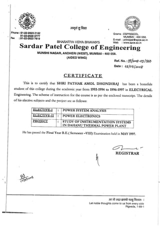 Transcript-Degree | PDF