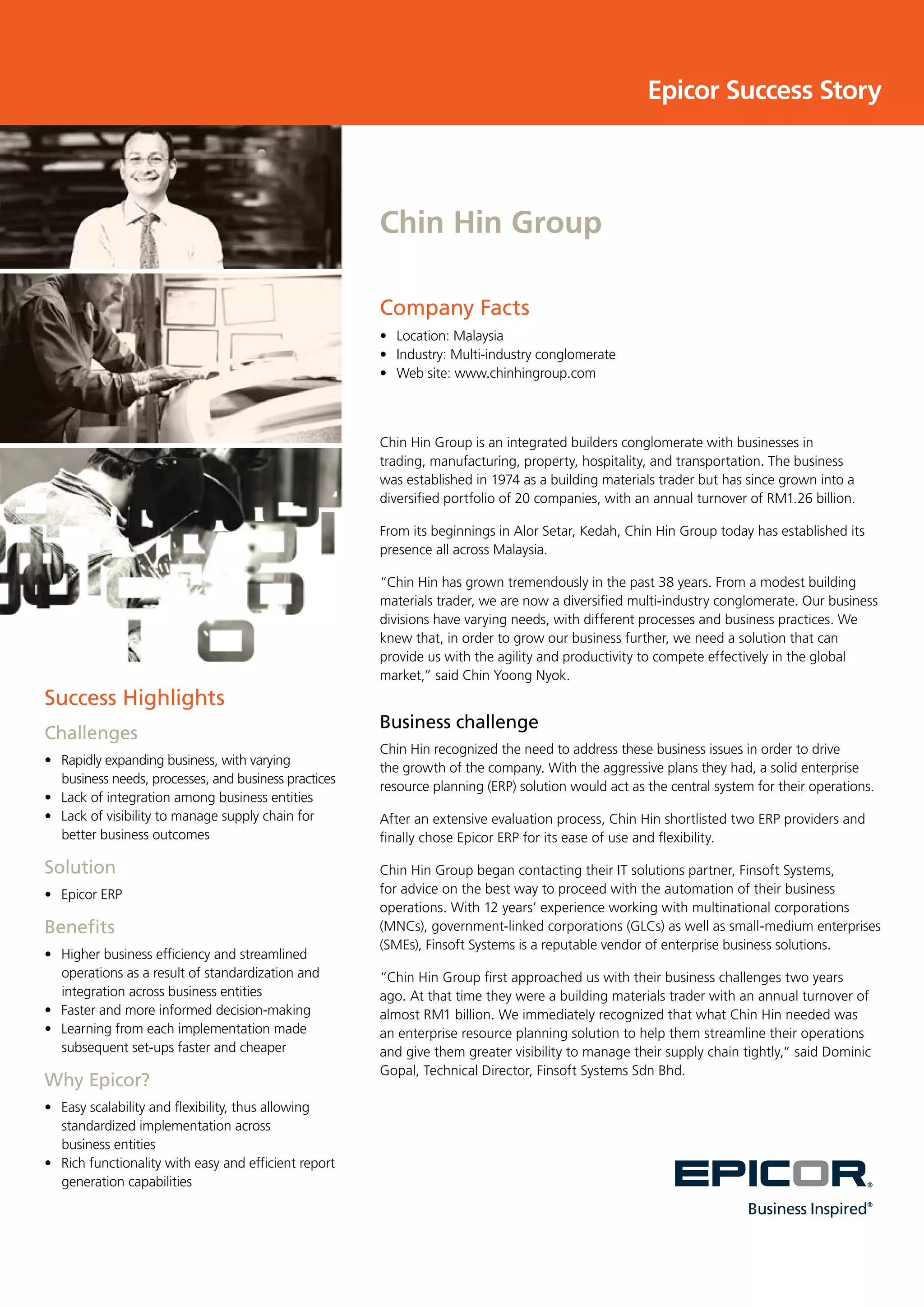 Epicor-Chin-Hin-CS-ENS | PDF