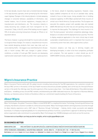 wipro_insights and analytics | PDF