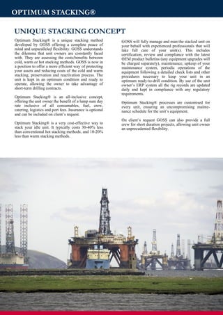 GOSS - Stacked Rig Management | PDF