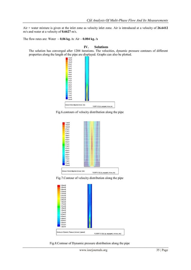CFD Analysis Of Multi-Phase Flow And Its Measurements | PDF | Chemistry | Science