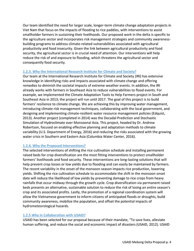 USAID_Project_Proposal | PDF | Agriculture | Industries