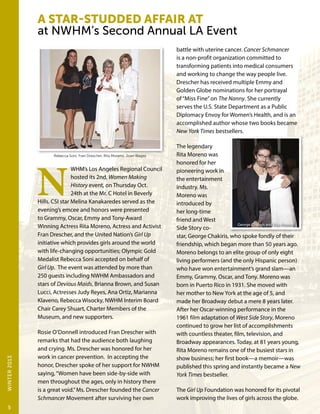 Winter-2013NWHM_NwsltrXIV | PDF | Awards Shows | Events