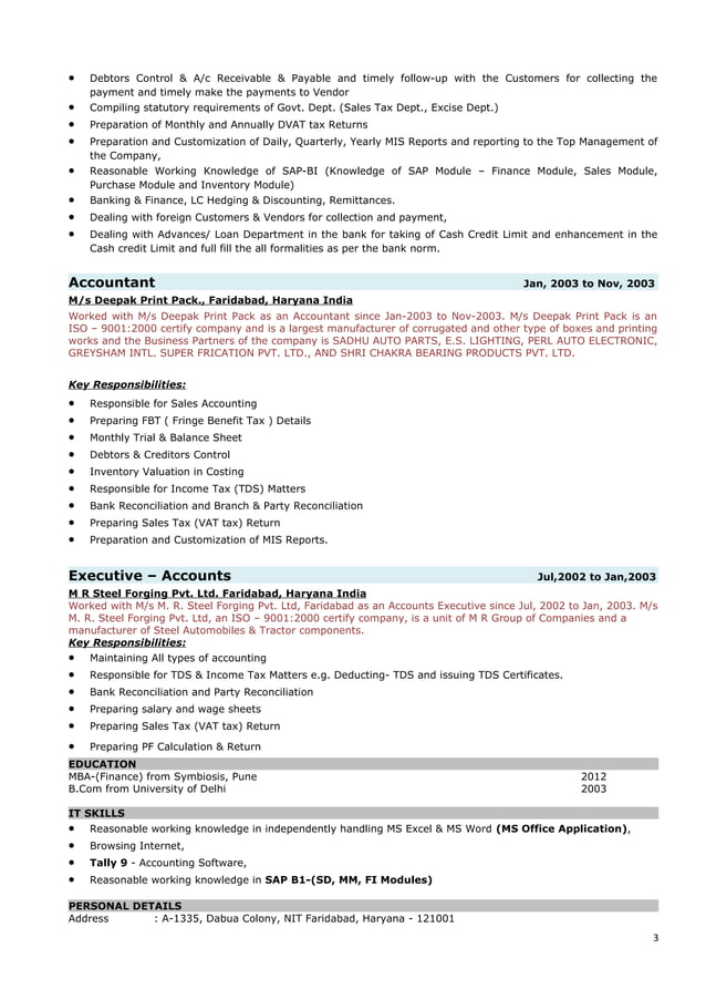 Pardeep~Ranjan-CV | PDF