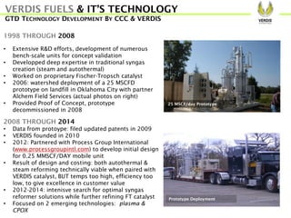 VERDIS Presentation - APR 2015 - CUSTOMER | PPT