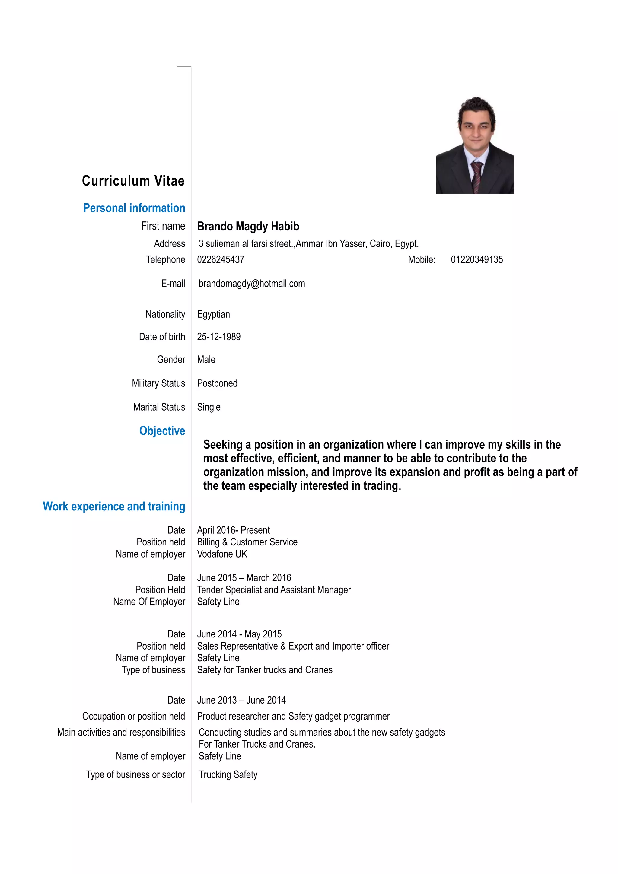 Brando Matta CV | PDF