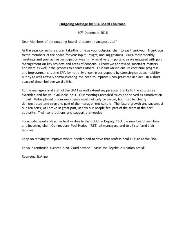 outgoing-message-by-spa-board-chairman