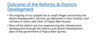 Reforms & District Development [Autosaved] | PPTX