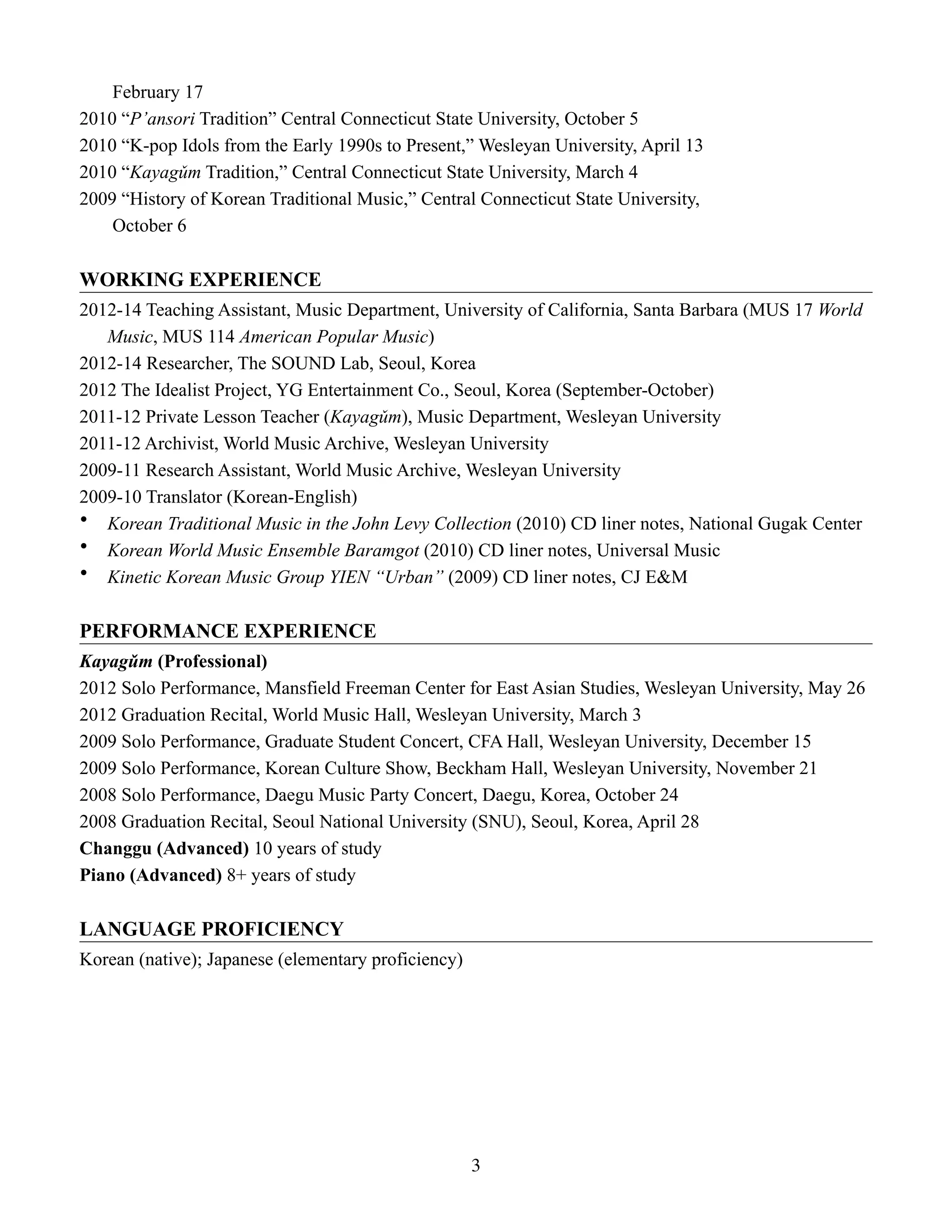 Stephanie_Choi_CV 141203 | PDF