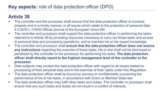 General Data Protection Regulations (GDPR) Summary | PPT
