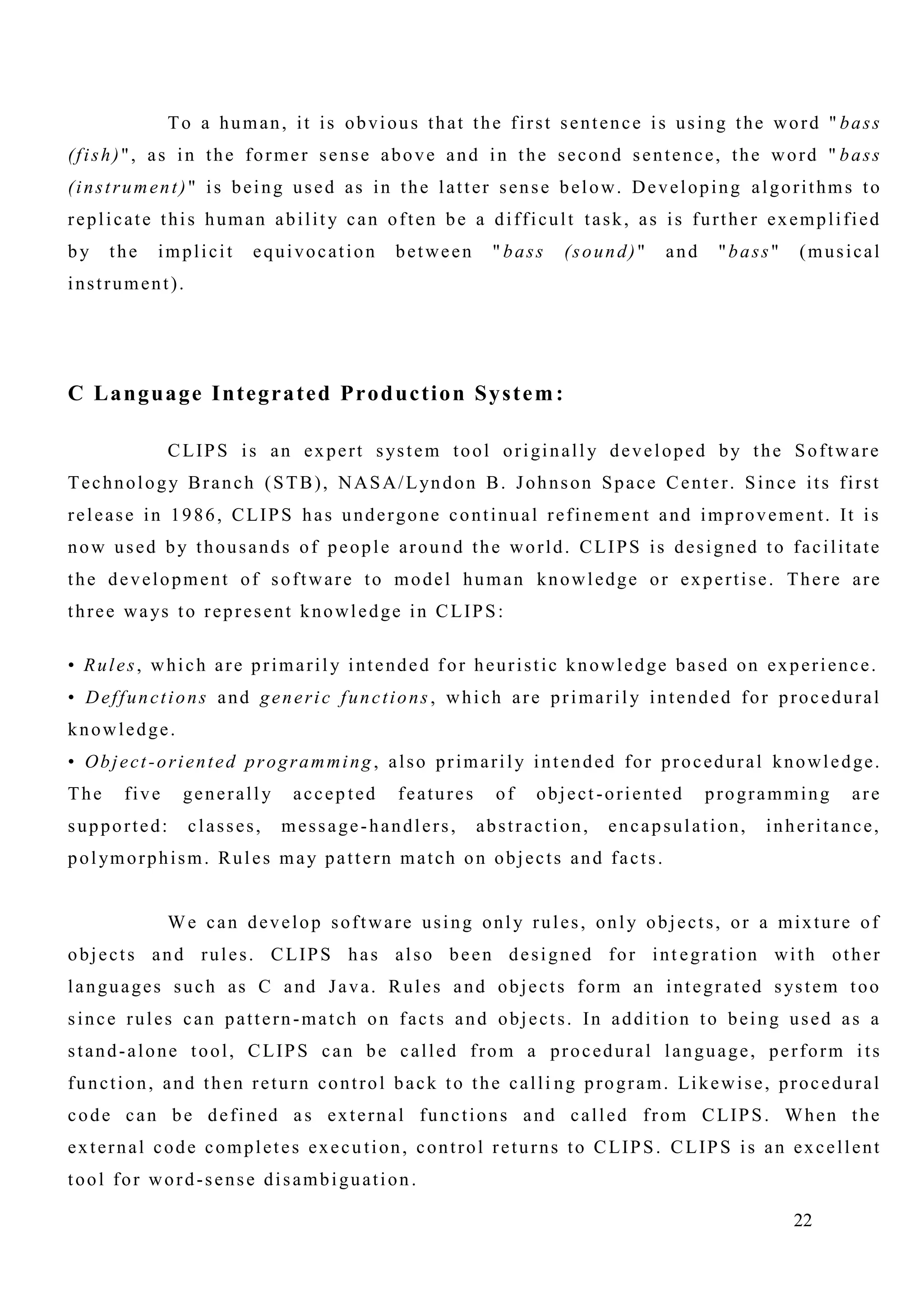 Summer Research Project (Anusaaraka) Report | PDF