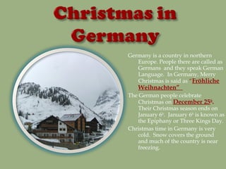 Christmas in Germany | PPT