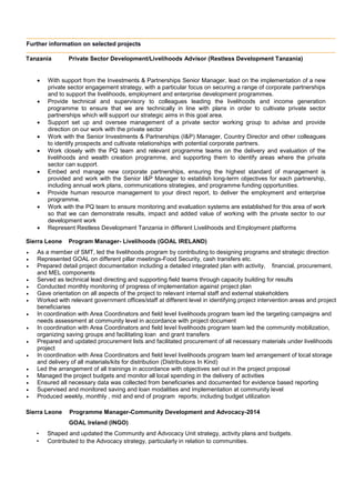 Samuel Young CV-current-5 | PDF | Agriculture | Industries
