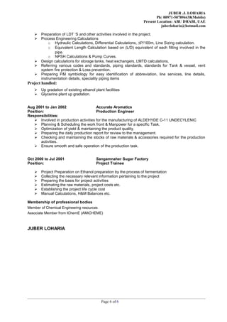 Lead Process Engineer | DOC
