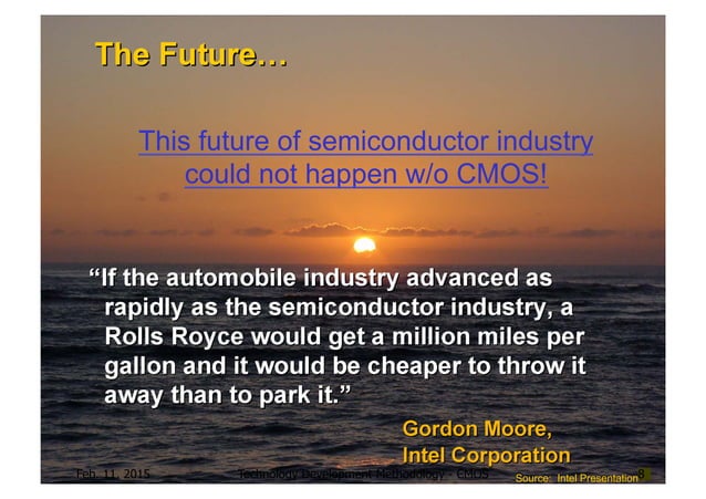 Technology Development Methodology – CMOS as a game-changer | PDF