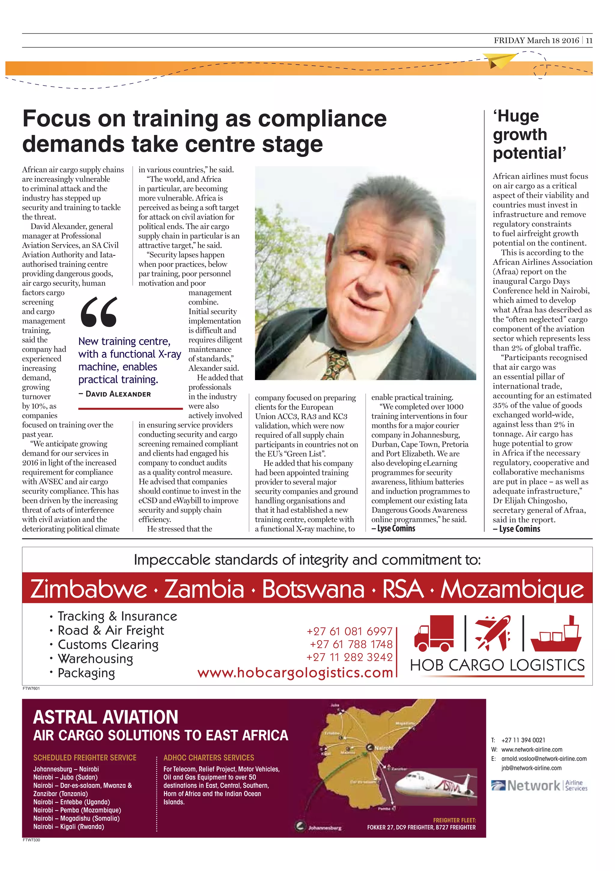 Training Article 18 March 2016 | PDF | Air Travel | Travel Type