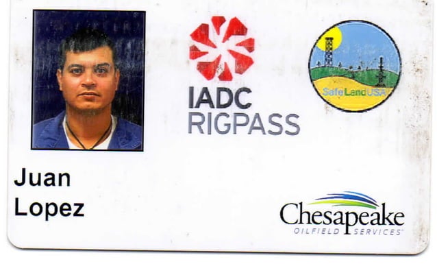 Oilfield Certification IADC RIGPASS_A | PPT