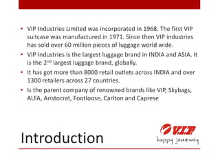 VIP Industries | PPT
