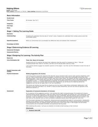 sarah paster unit | PDF