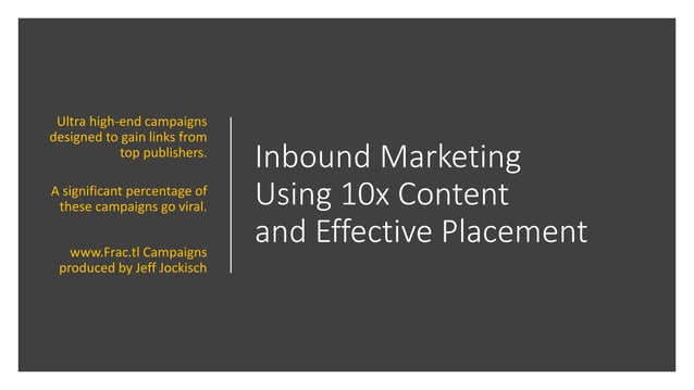 Inbound Viral Marketing | PPTX | Social Networking | Internet