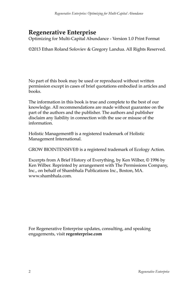 Regenerative_Enterprise_Excerpt_Dec2016 | PDF